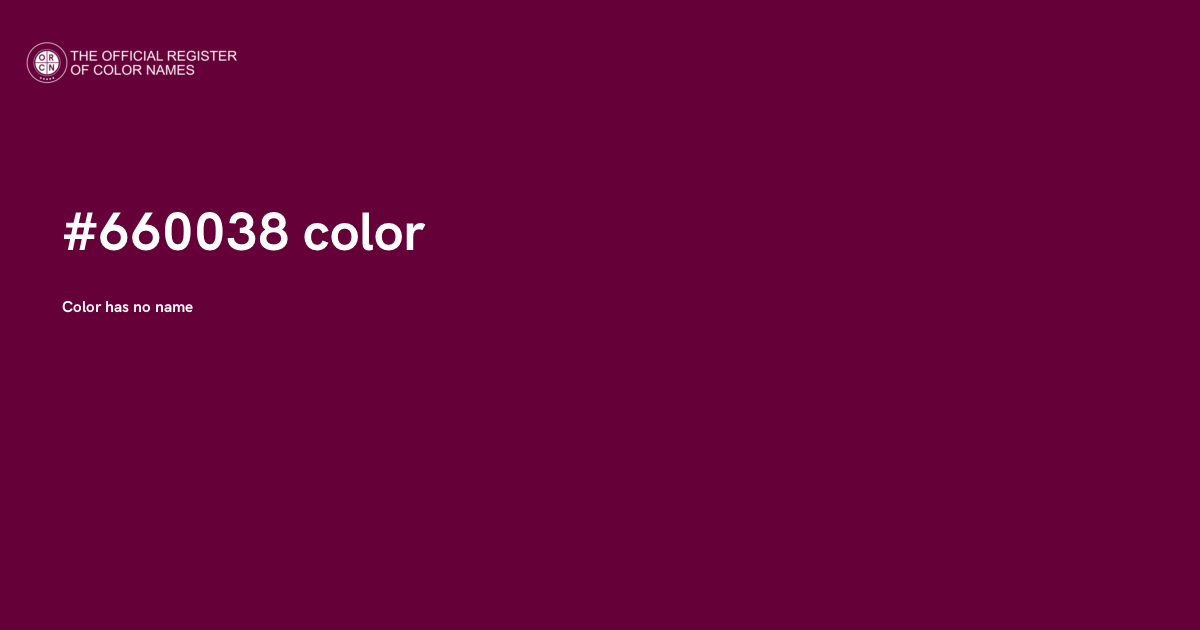 Faux Imperial Purple 'Immortal Kiss' color - #660038 - The Official ...
