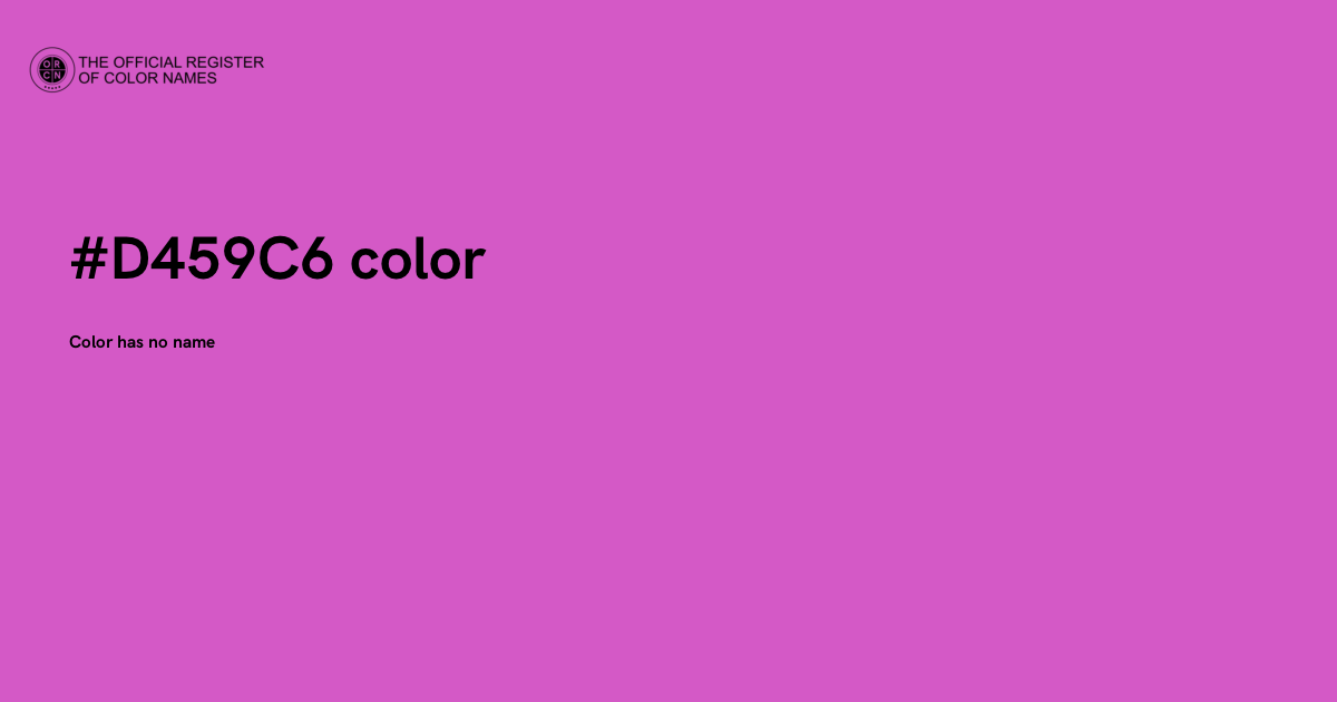 Color #D459C6 - The Official Register of Color Names